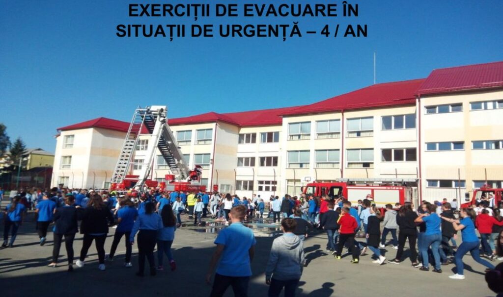 ISU: Școlile să facă minim patru exerciții de evacuare în cazul unei ...