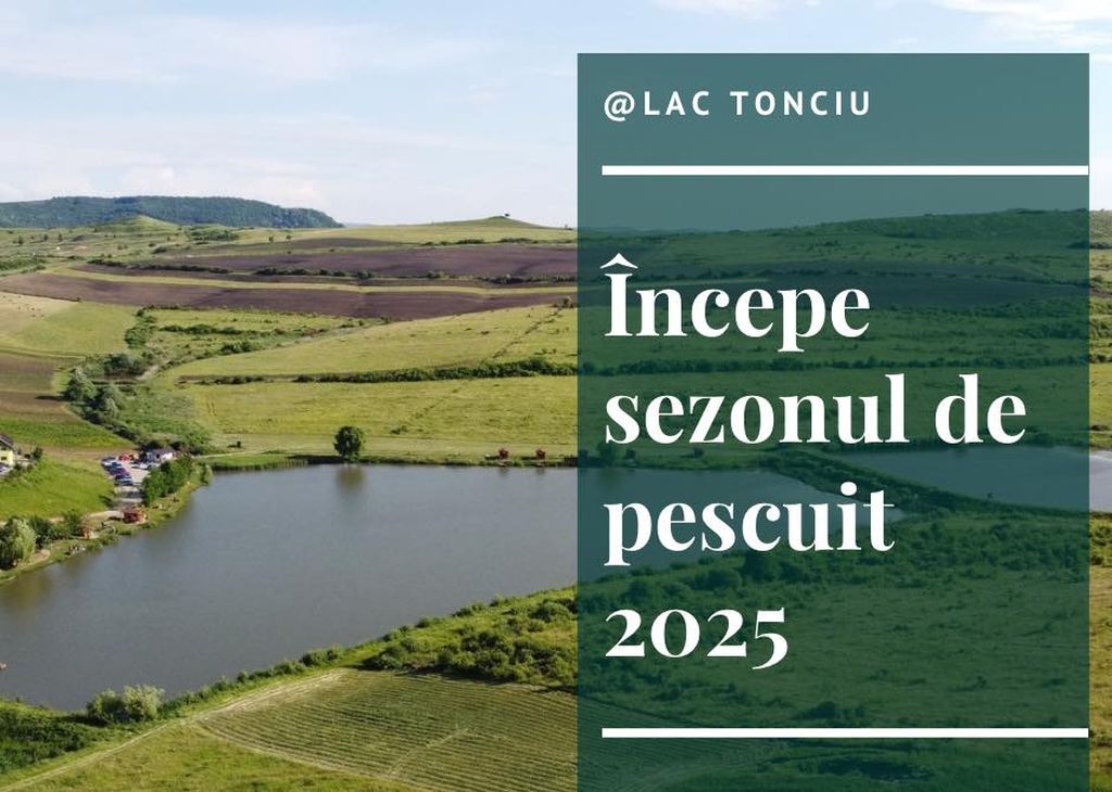 Sezonul de pescuit, deschis la Tonciu. Lacul, populat cu crap și caras ...