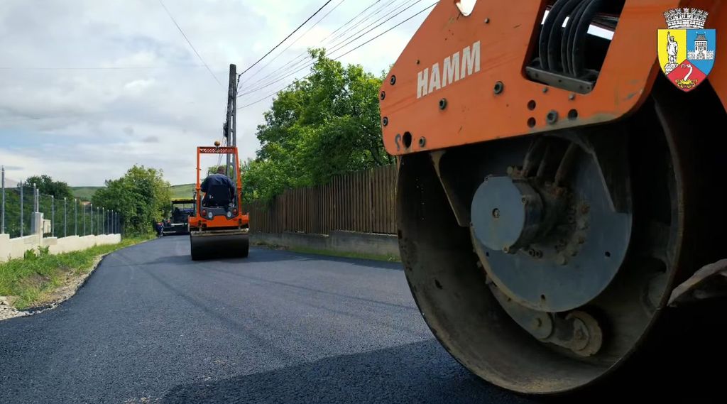 Primăria Bistrița a asfaltat prima stradă după preluarea LDP ...