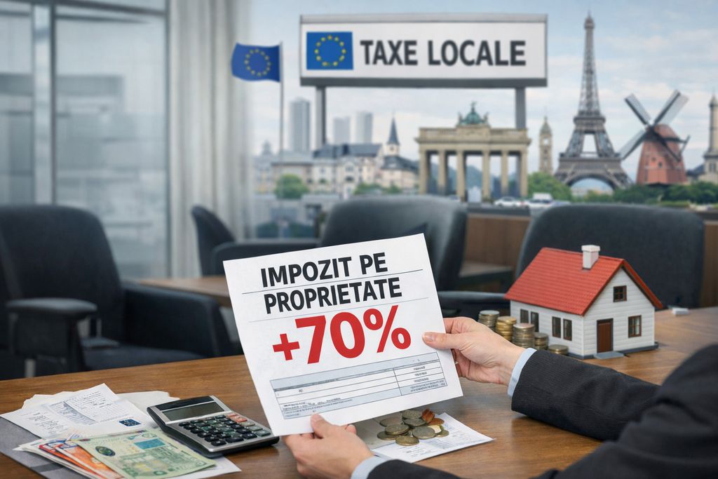 Creșterea de 70% a impozitelor pe proprietate, considerată ”acceptabilă ...